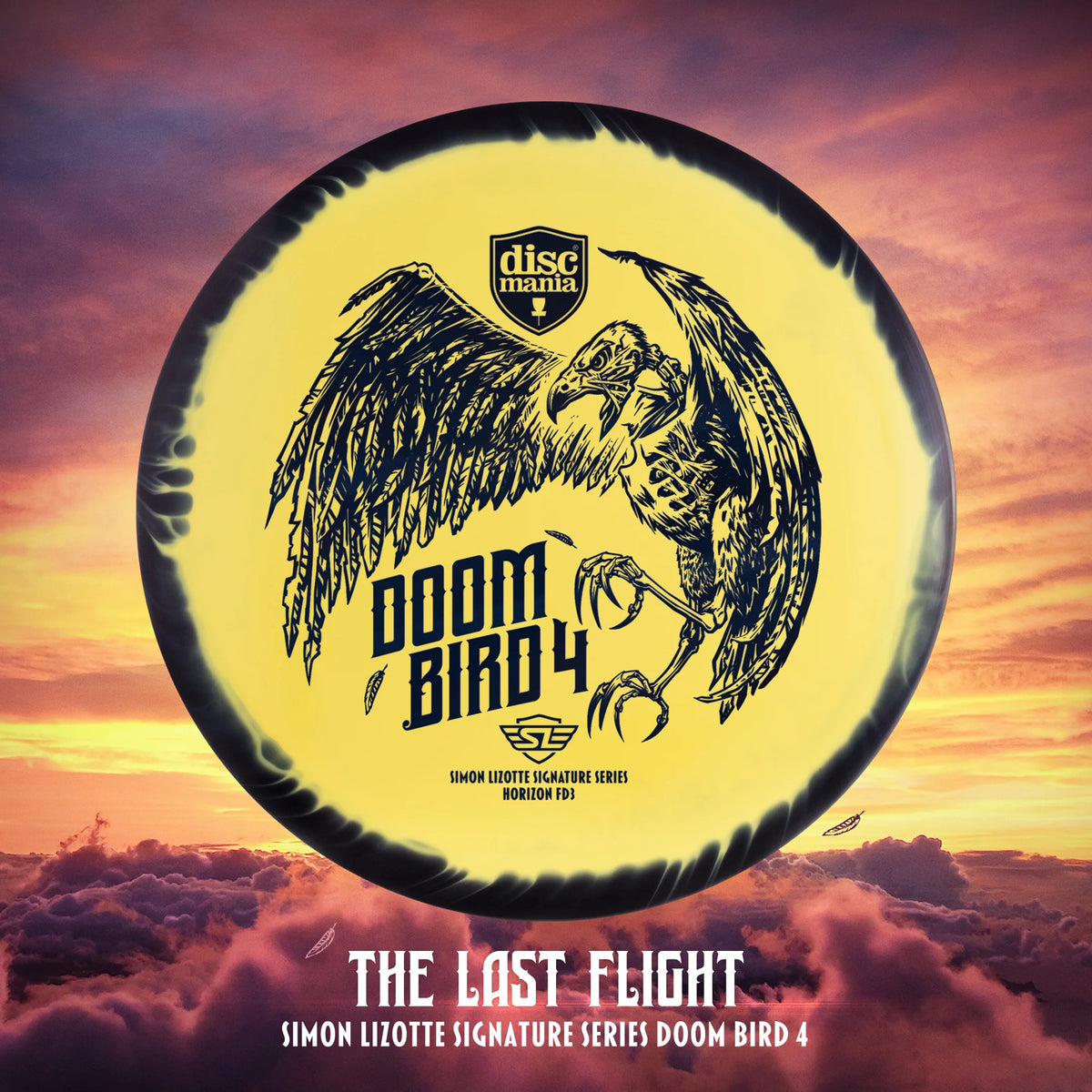 Discmania Simon Lizotte Signature Series Doom Bird 4 Horizon FD3 – Tri ...