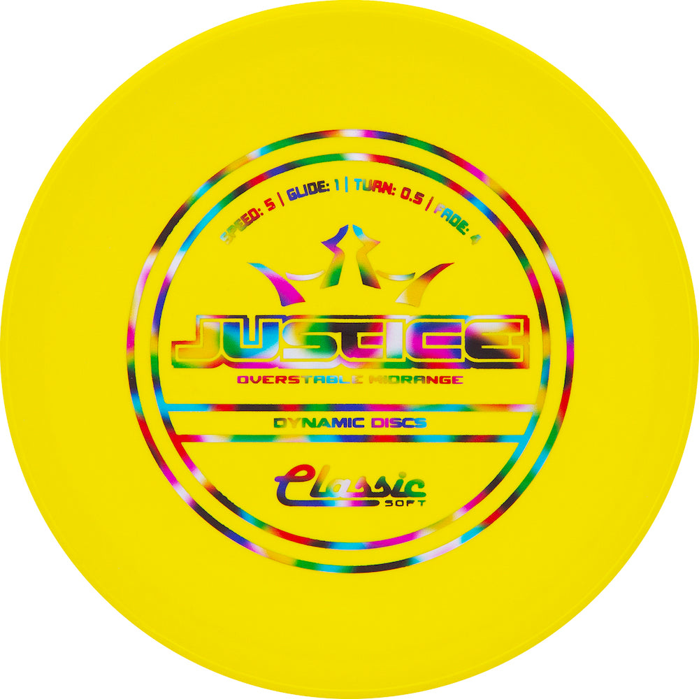 Dynamic Discs Classic Soft Justice – Tri-Fly Disc Golf