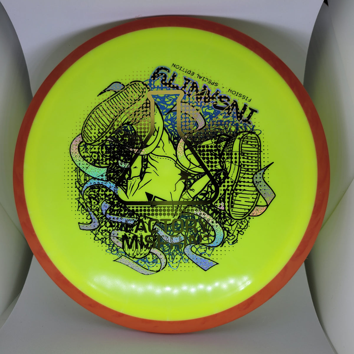 Axiom Factory Misprint Fission Insanity – Tri-Fly Disc Golf